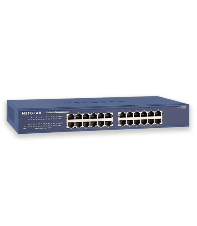 NETGEAR ProSAFE JGS524 24-Port Gigabit Ethernet Unmanaged Switch with ...