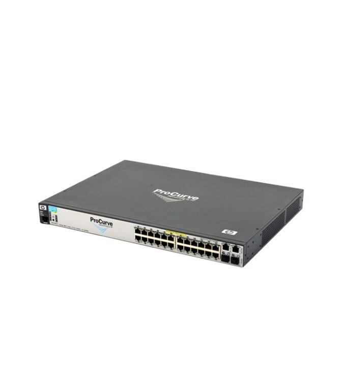 HP ProCurve 2610-24 Port (PoE) managed switch-2-Port SFP 1G + 2-Port ...